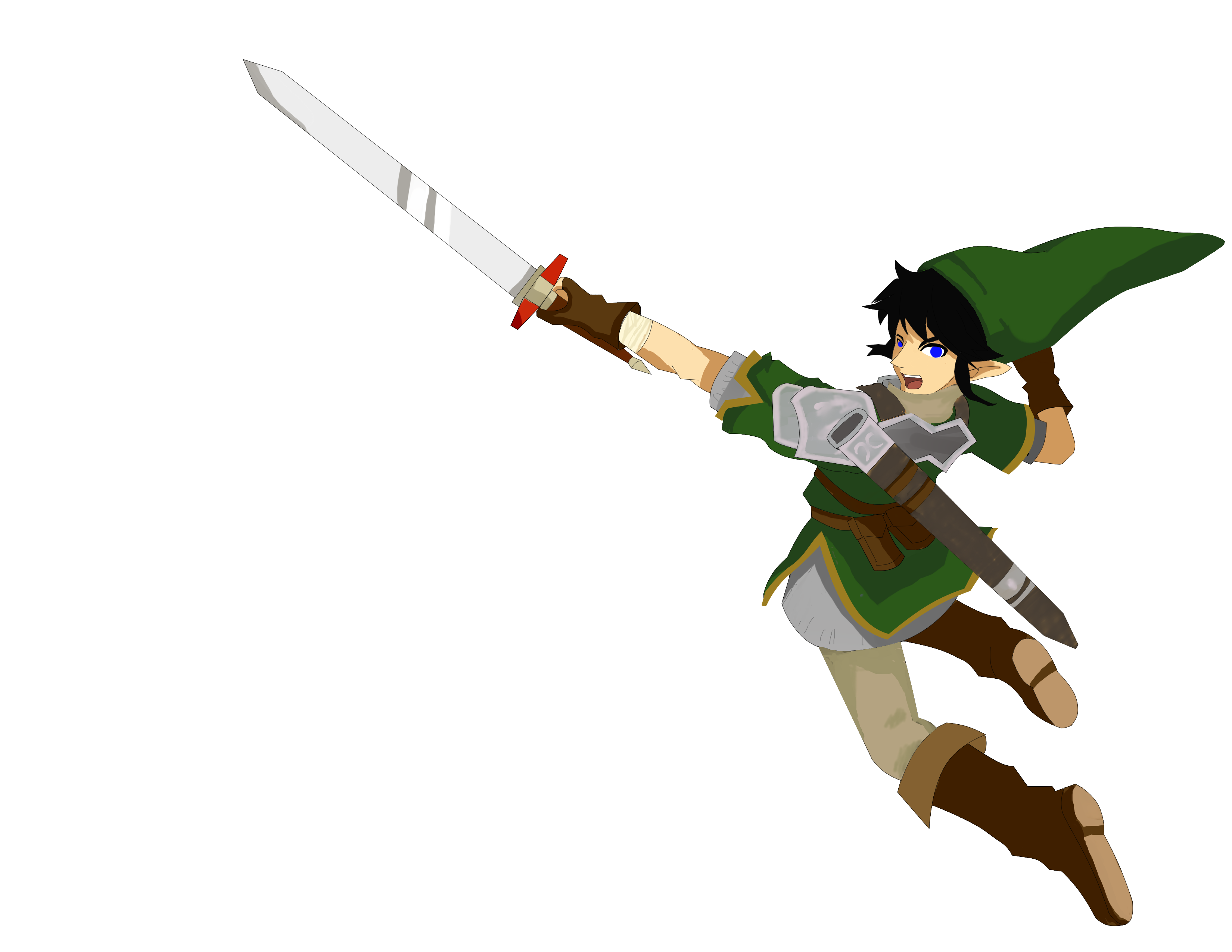 Luneth Concept art by Gamercorp100 on DeviantArt