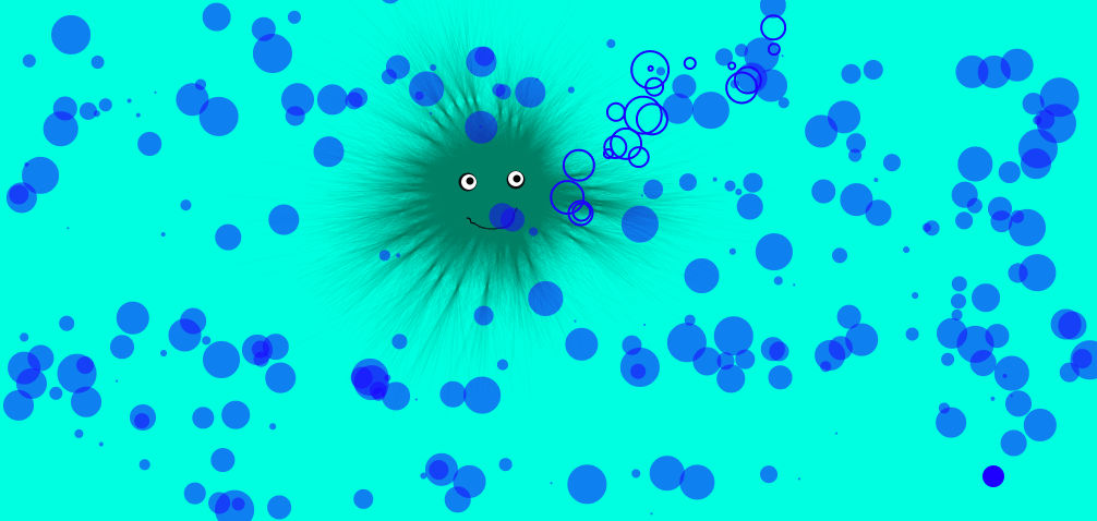 Spiky Fish swimming in the sea! by morgandawn8 on DeviantArt