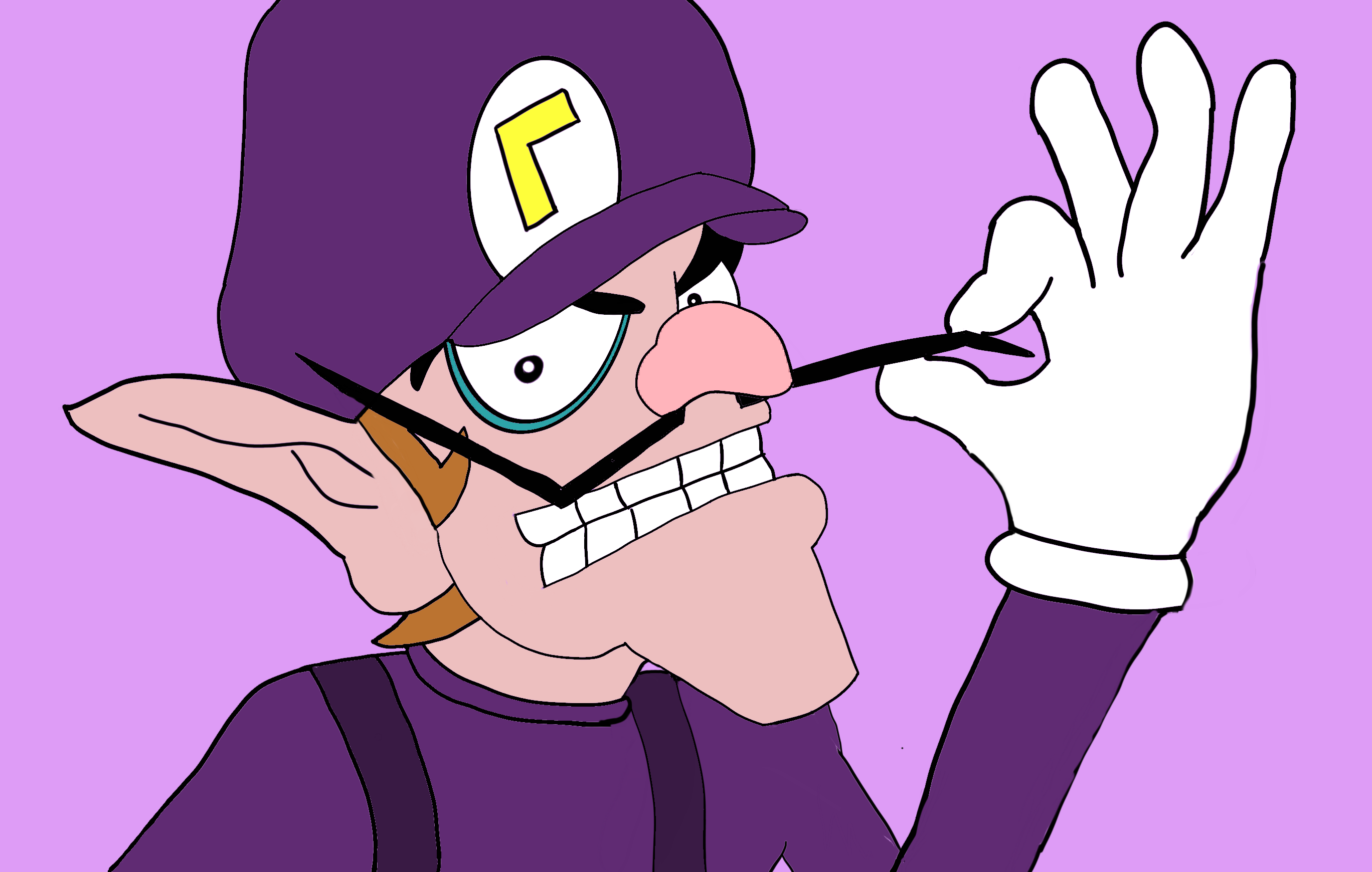 Waluigi by teddyjsweetlove on DeviantArt