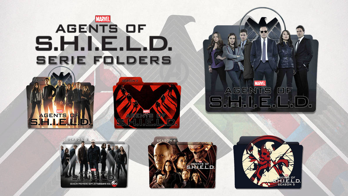 Marvel's Agents Of S.h.i.e.l.d. Serie Folders by OrlaneF on DeviantArt