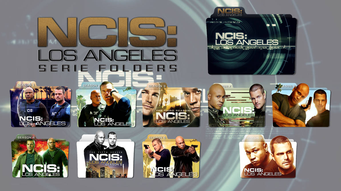 NCIS Los Angeles Serie Folders by OrlaneF on DeviantArt