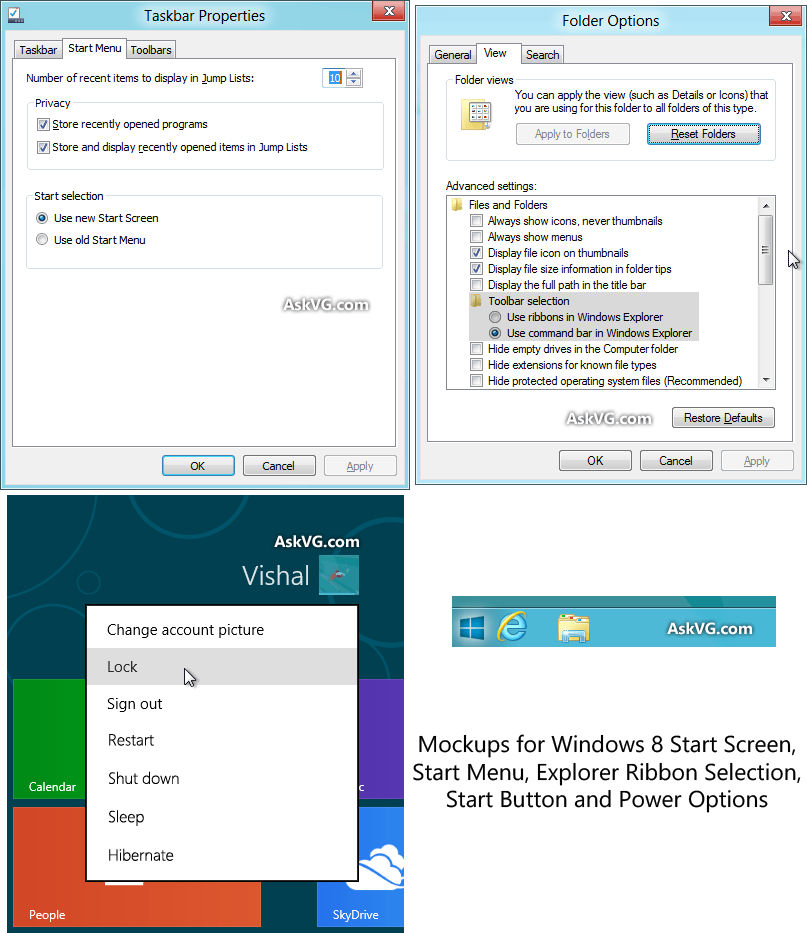 Windows 8 Setting Mockups by Vishal-Gupta on DeviantArt