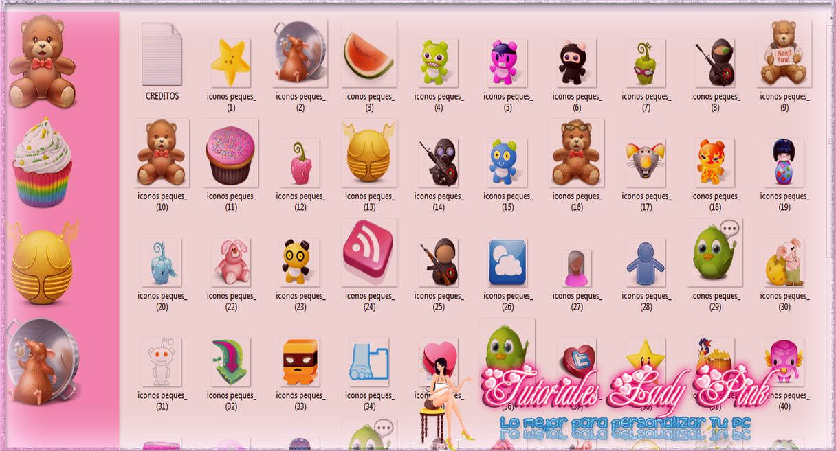 Iconos pequenos lindos png by TutosLadyPink on DeviantArt