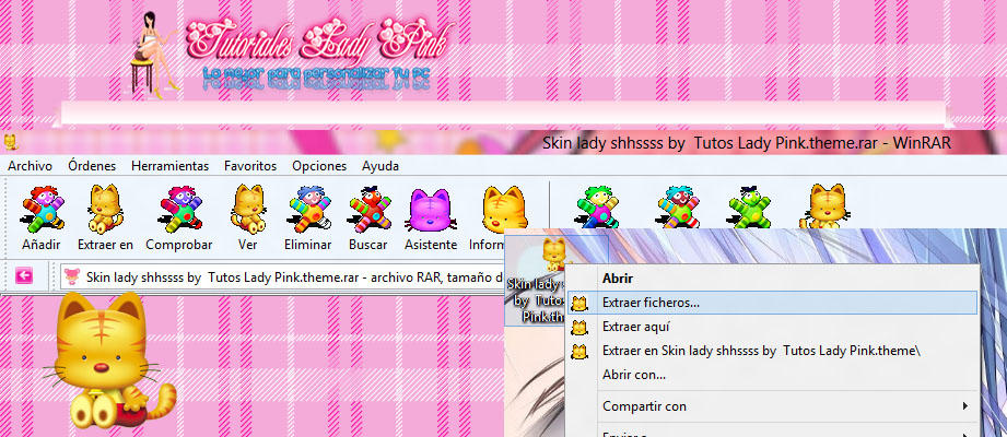 tema para WinrAR by TutosLadyPink on DeviantArt