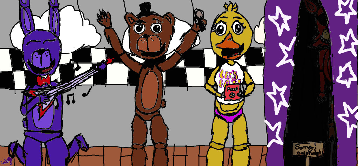The Fazgang by CandyRox145 on DeviantArt