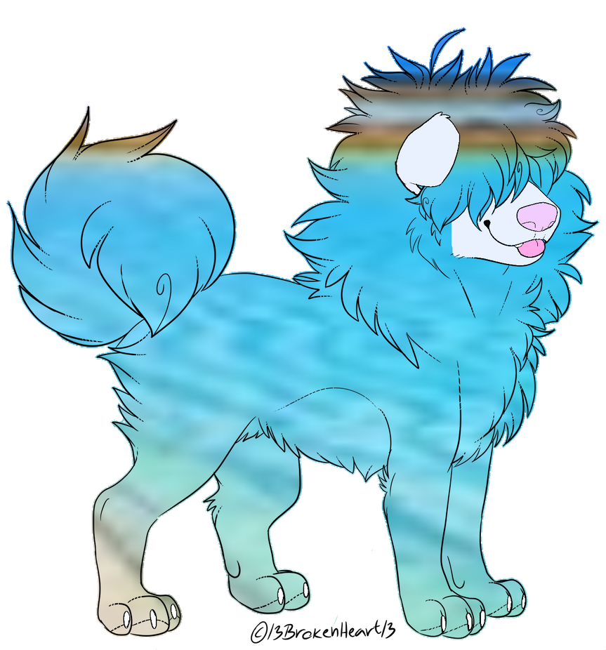mystery OC pupper revealed by lolmakerofdoomlol on DeviantArt