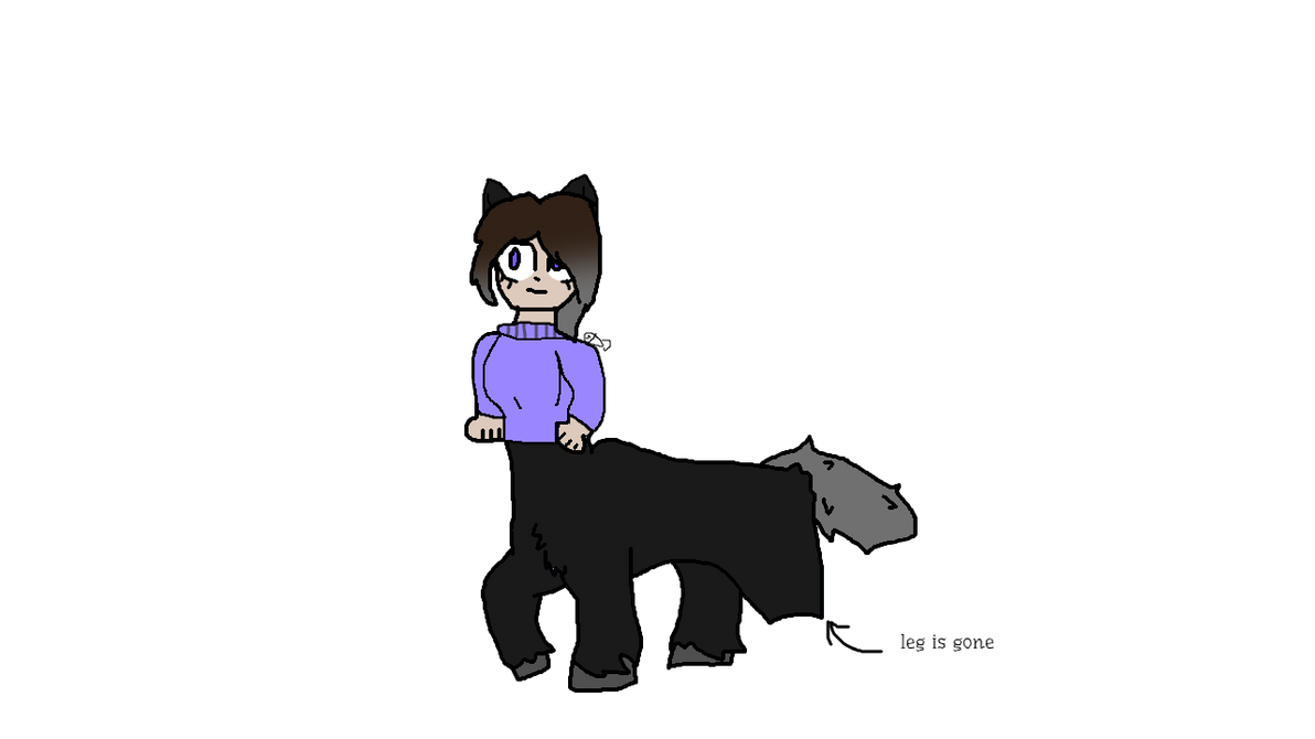 made redraw of dads centaur thinge by lolmakerofdoomlol on DeviantArt
