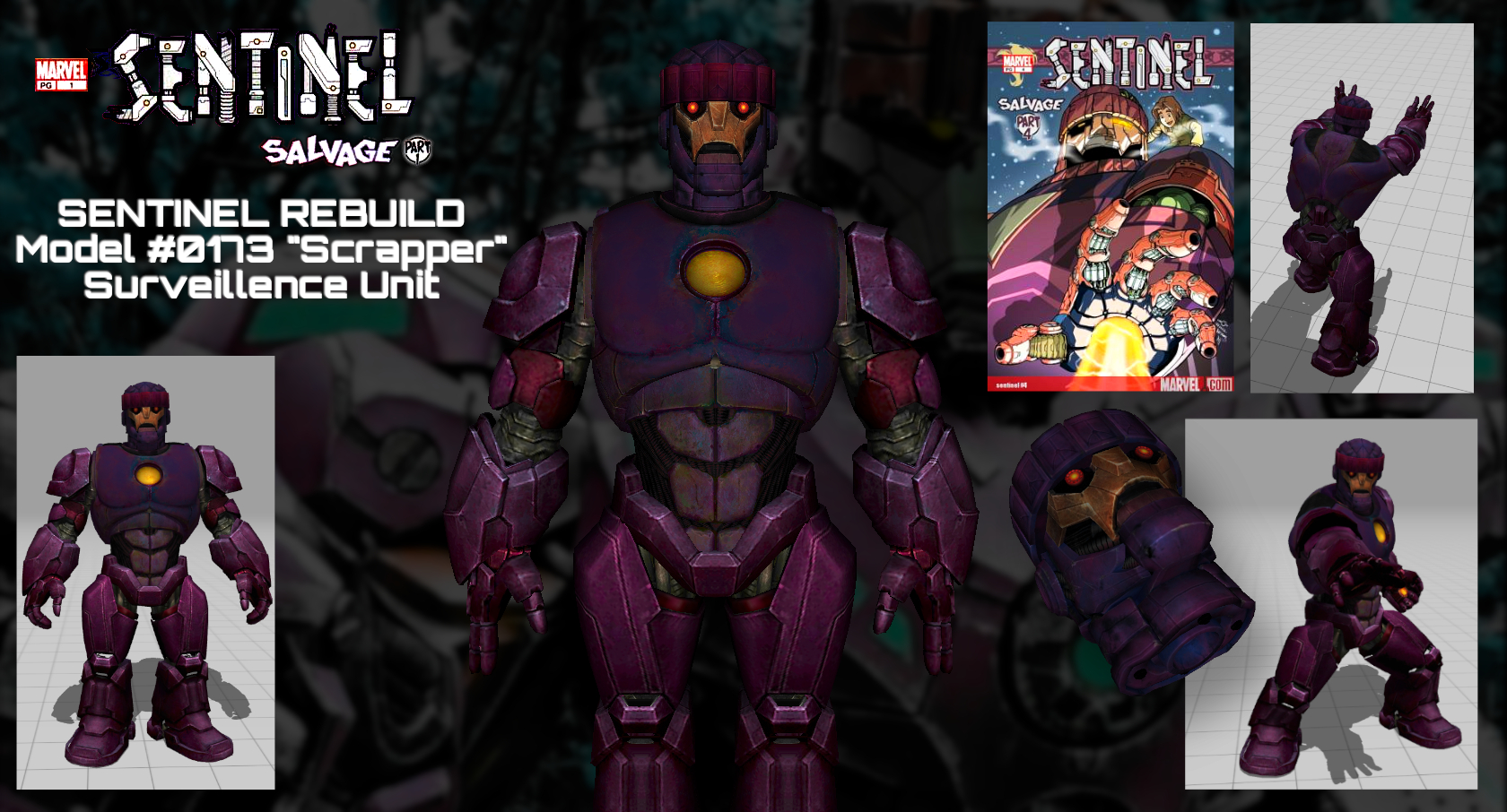 Sentinel Salvage 01 - Scrapper (FBX DOWNLOAD) by Honorsoft on DeviantArt