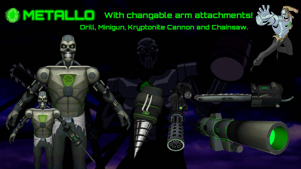 Metallo - With Attachments (FBX DOWNLOAD) by Honorsoft on DeviantArt