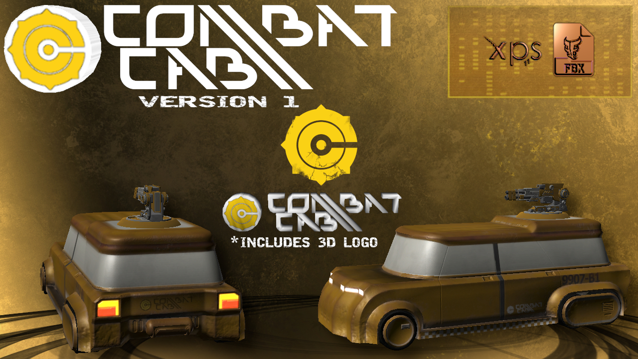 Cyberpunk-style Combat Cab(FBX, XPS MESH) DOWNLOAD by Honorsoft on ...