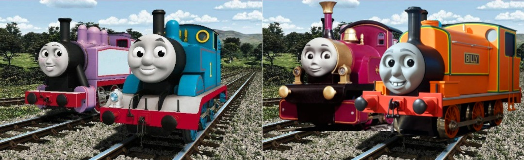 Thomas Rosie Billy and Lady by BenMorse1645 on DeviantArt
