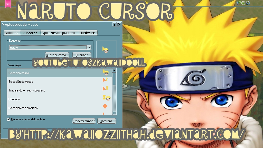 Naruto Cursor by KawaiiozziithaH on DeviantArt