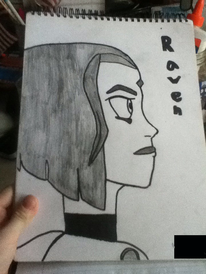 Side view of Raven from Teen Titans by phantomzoom on DeviantArt