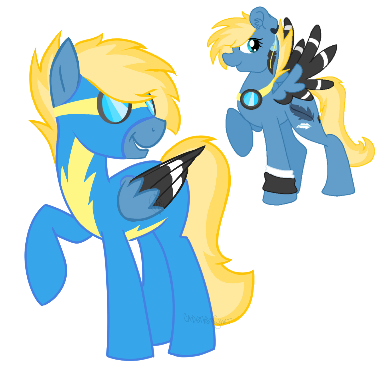 Blue Jay OC Wonderbolt Gear by CadetRedShirt on DeviantArt
