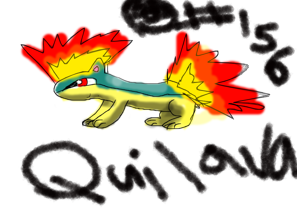 Quilava In Muro by BudCharles on DeviantArt