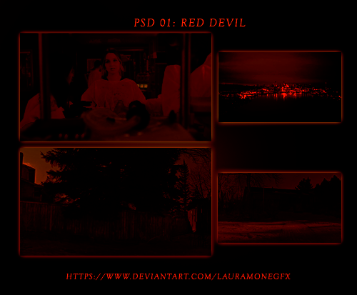 PSD Coloring 01: Red Devil by LauraMoneGFX on DeviantArt