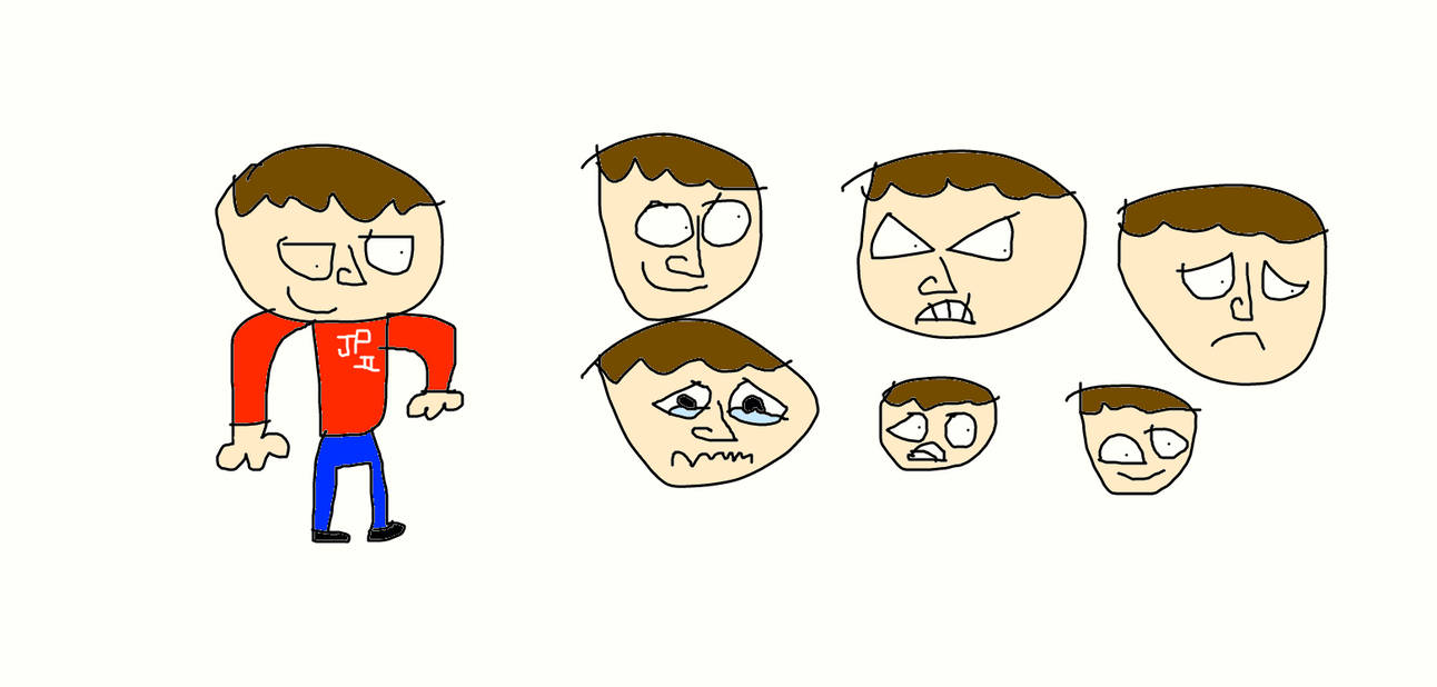 My 2023 Look (with different faces) by BrysonDoesArt on DeviantArt