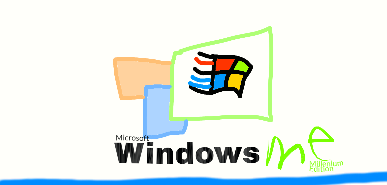 Microsoft Windows ME Bootscreen by BrysonDoesArt on DeviantArt