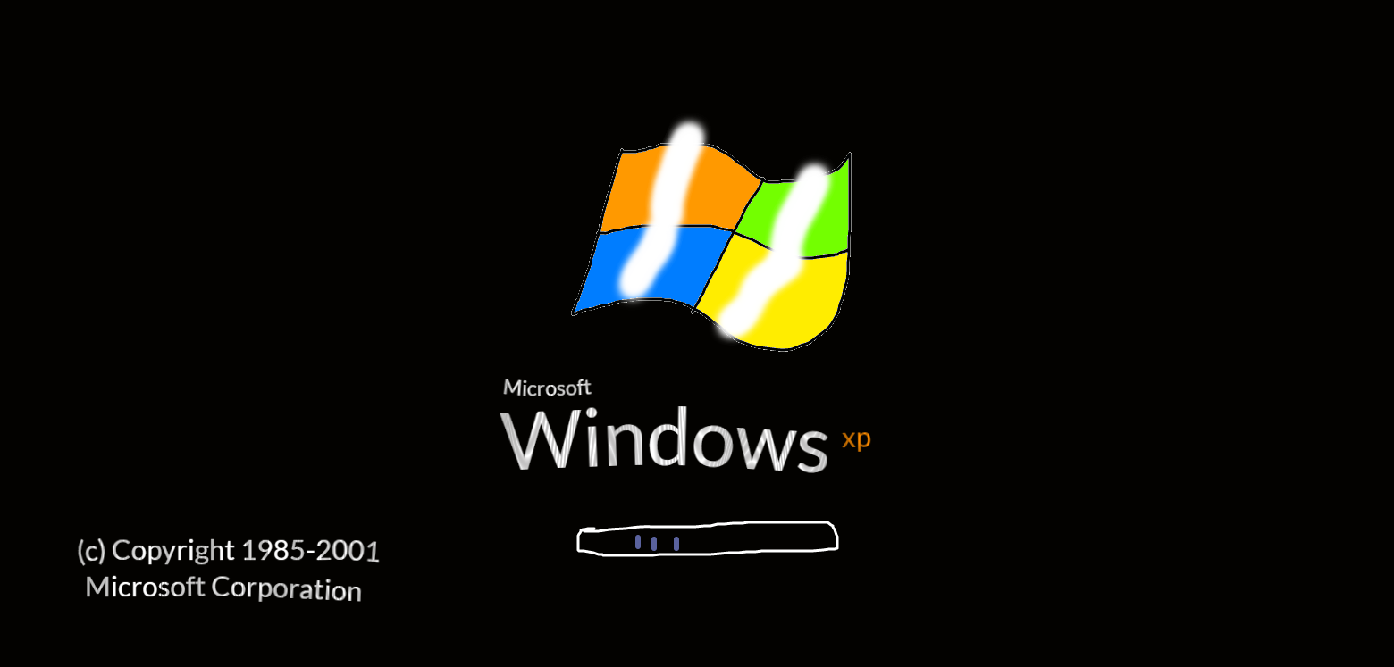 Microsoft Windows XP Bootscreen by BrysonDoesArt on DeviantArt