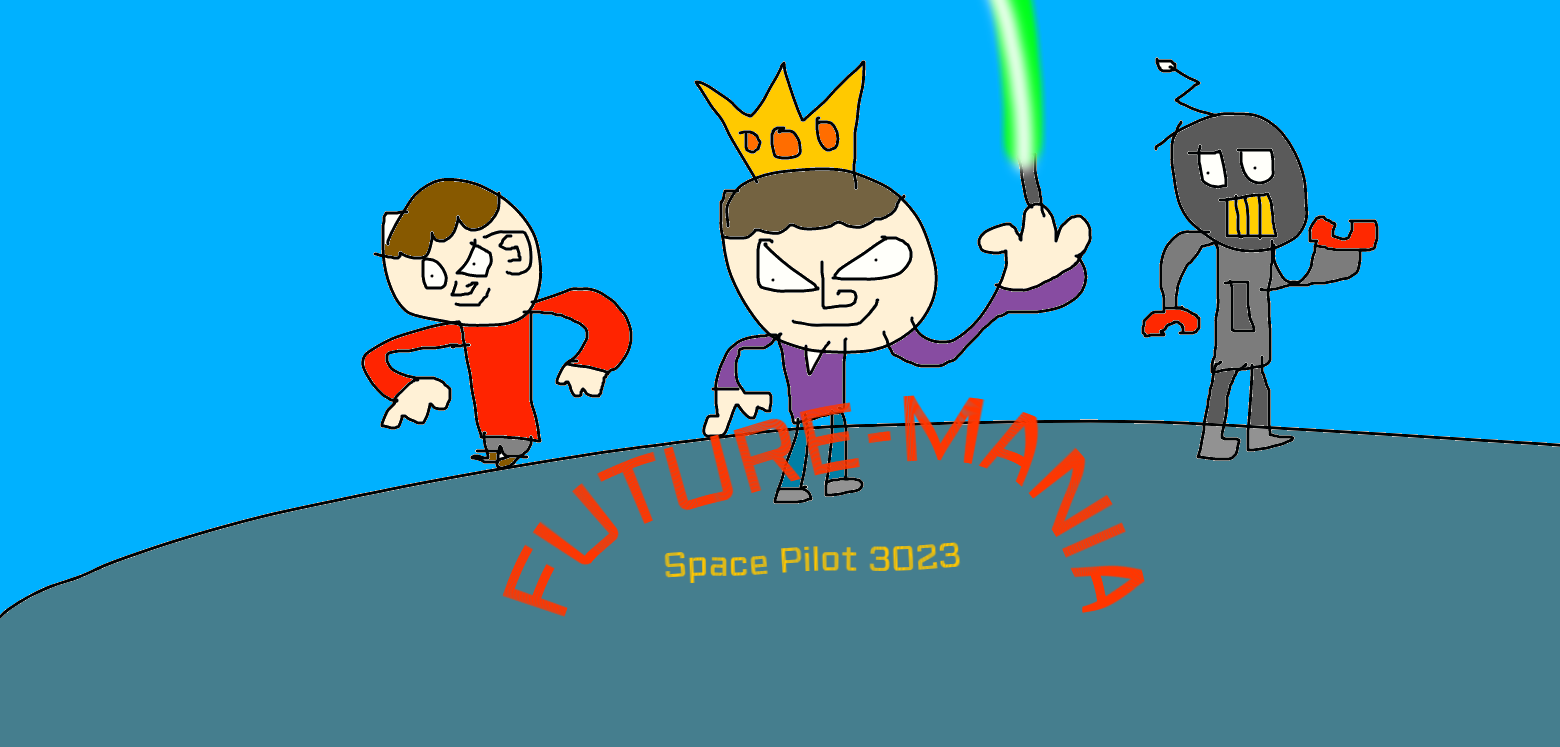 Future-Mania: Space Pilot 3023 title cover by BrysonDoesArt on DeviantArt