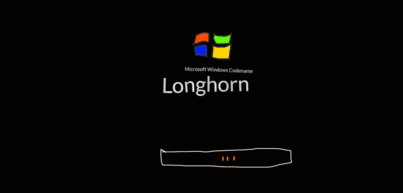 Microsoft Longhorn Bootscreen 2 by BrysonDoesArt on DeviantArt