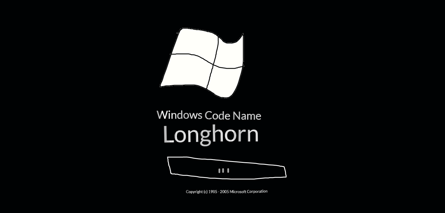 Microsoft Longhorn Bootscreen 3 by BrysonDoesArt on DeviantArt