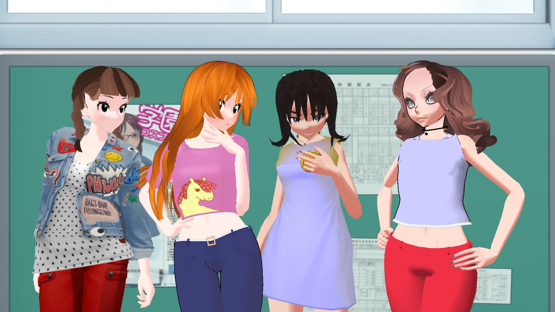 MMD: Fashion Club by HCShannon on DeviantArt