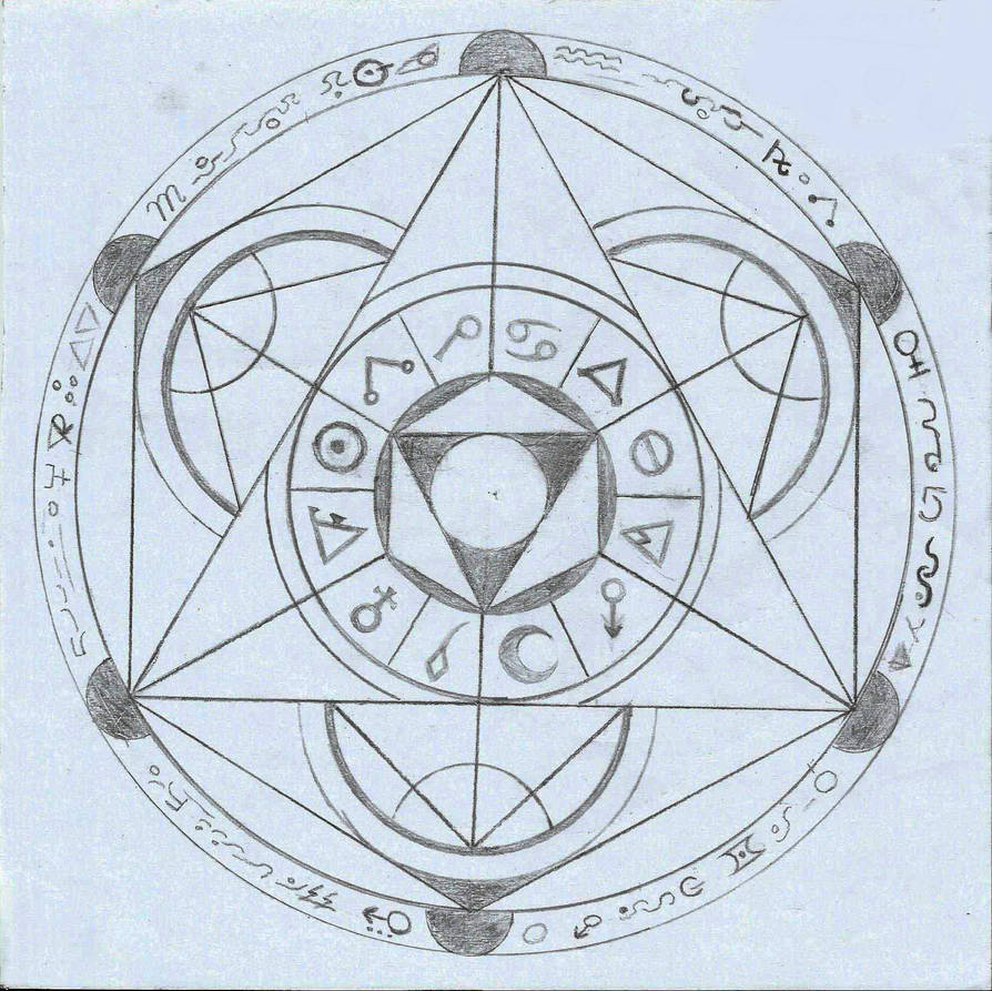 alchemy circle by pictofurry on DeviantArt