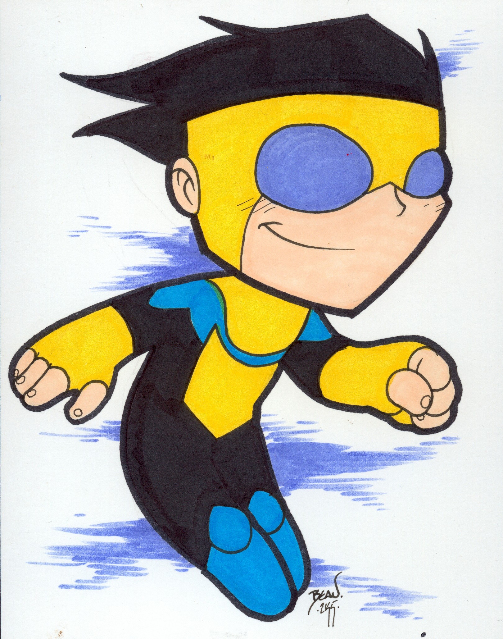 Chibi-Invincible 1. by hedbonstudios on DeviantArt