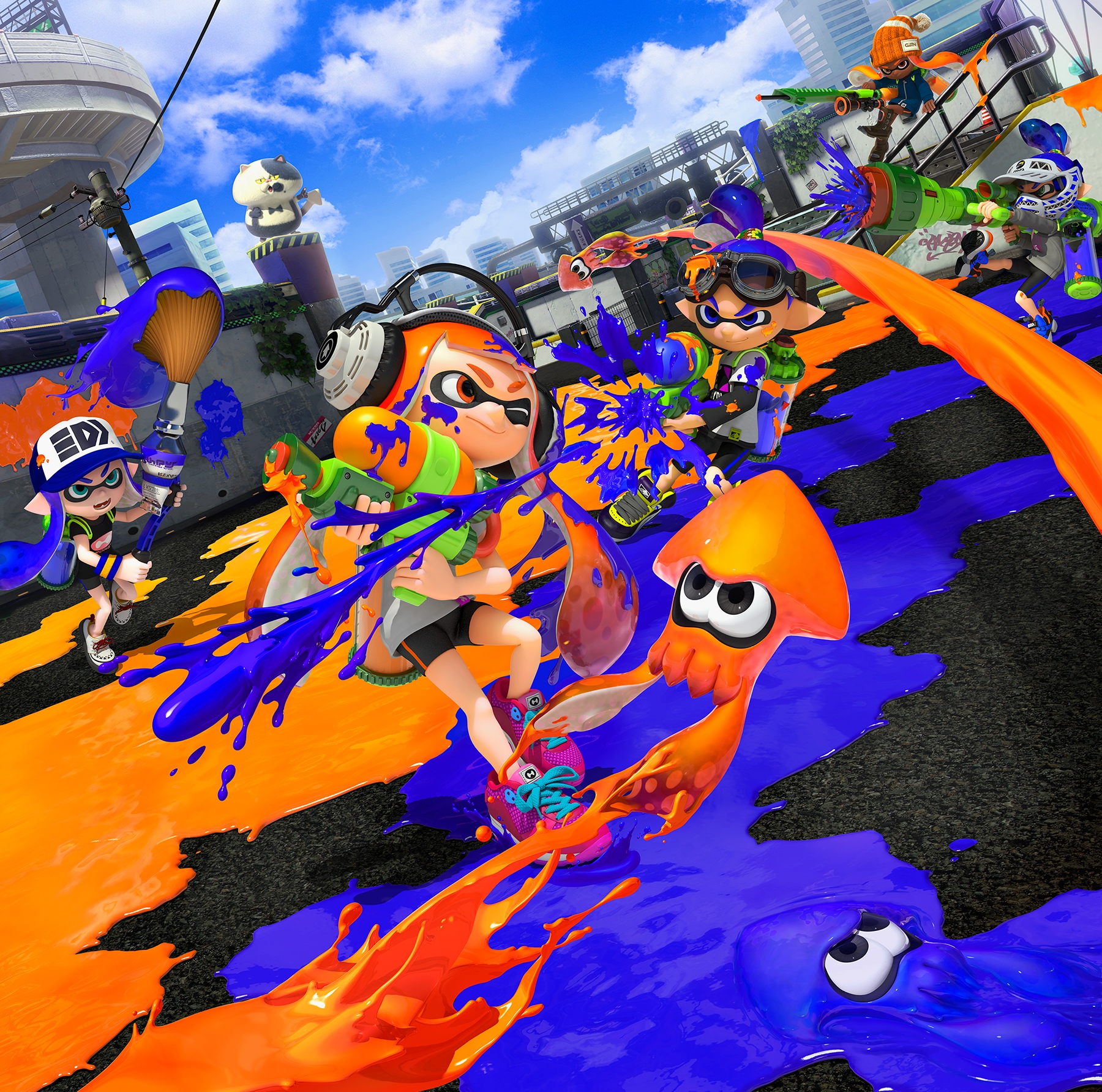 Splatoon (Wii U) Full HD Wallpaper by Zackfire456 on DeviantArt