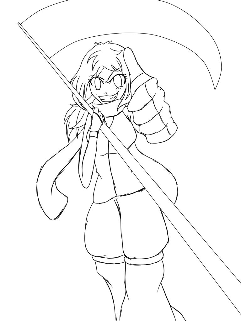 Soul Eater lineart by CaitlinBear on DeviantArt