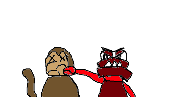 Monkey punch by Flainfan on DeviantArt