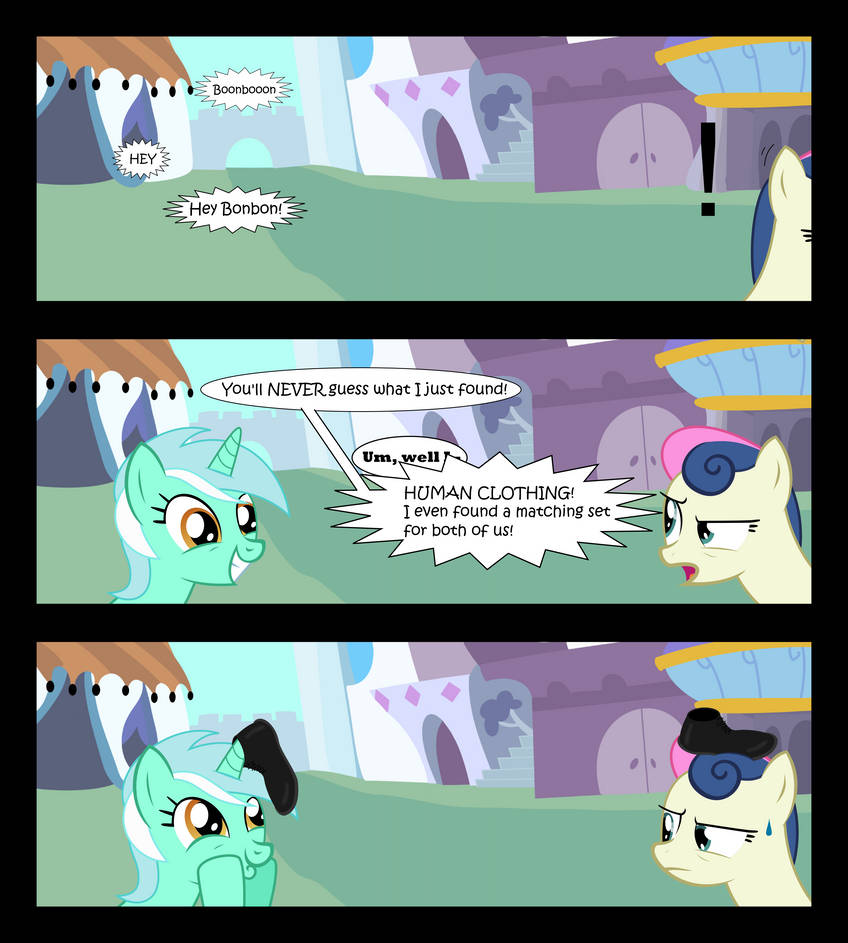 Lyra's new clothes. by BucketHelm on DeviantArt