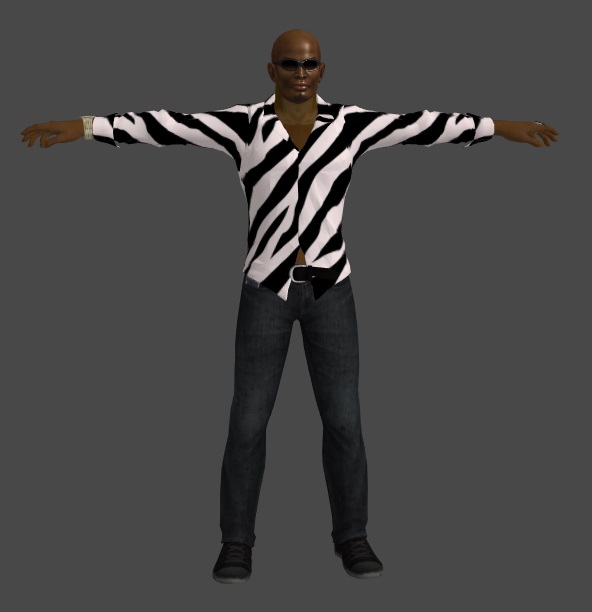 doa5 Zack street wear zebra by PwN3Rship on DeviantArt