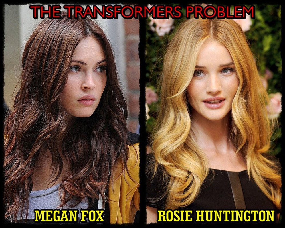 Hot S Vii Megan Fox Vs Rosie Huntington By Anubisxrelatos On Deviantart