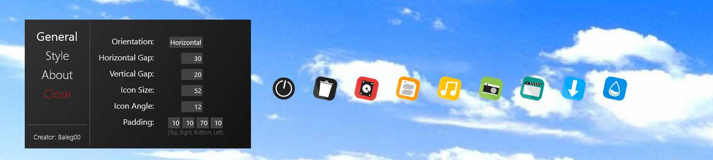 Rainmeter Skin Material Taskbar 1 0 by gfwwf on DeviantArt