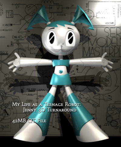 Jenny XJ-9 3D rendering by Bensaret on DeviantArt