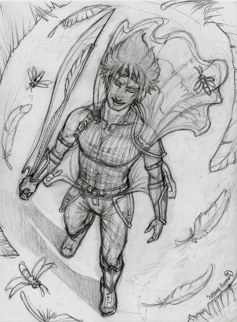 Look To The Sky sketch by CylindricalFawn on DeviantArt