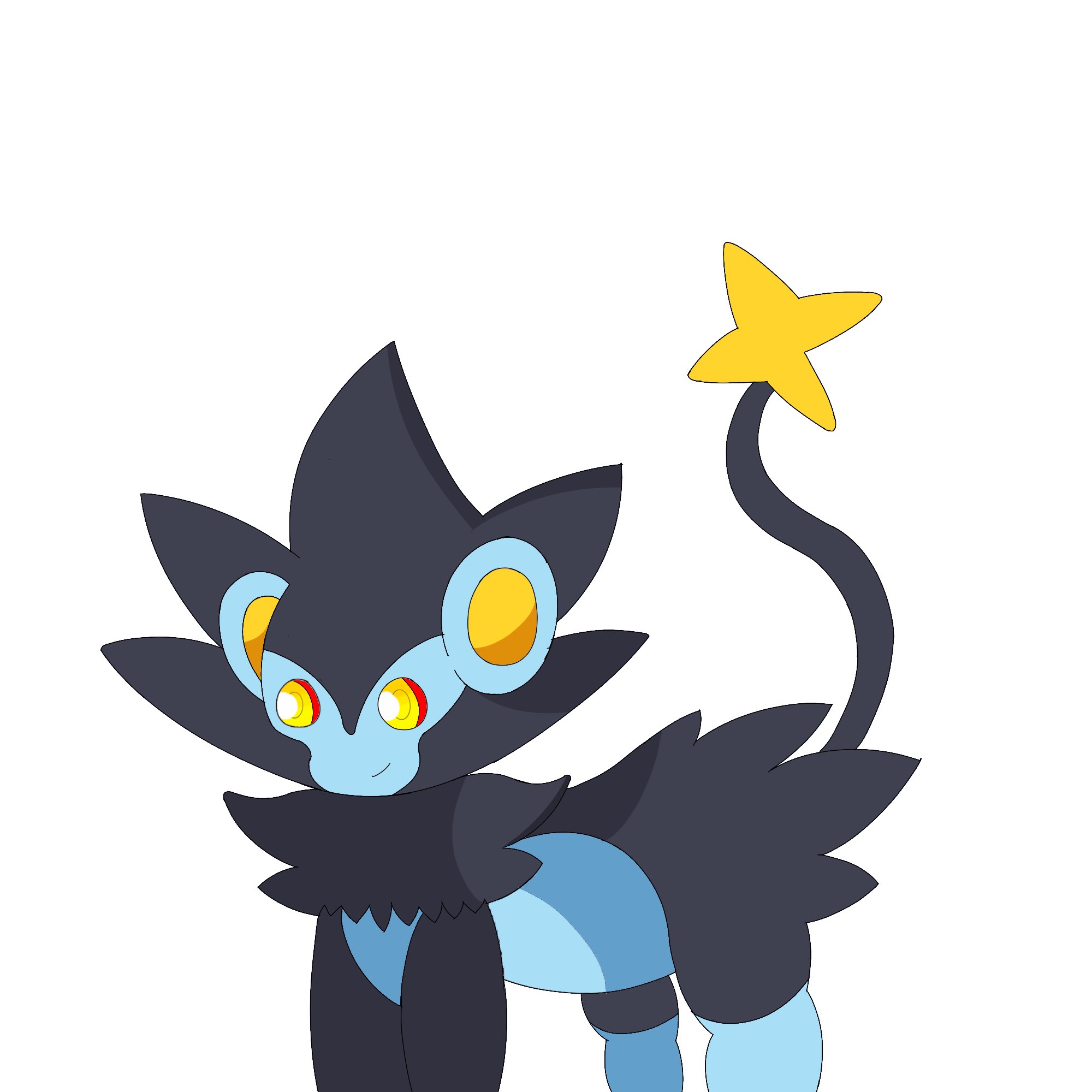 Trace the Luxray 1 by kunole on DeviantArt