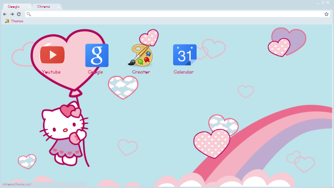 Anz^Hello Kitty Theme Google Chrome by AndiniMaharani on DeviantArt