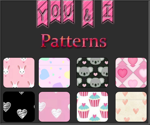You AND I Patterns by GlassAndBrokenHearts on DeviantArt