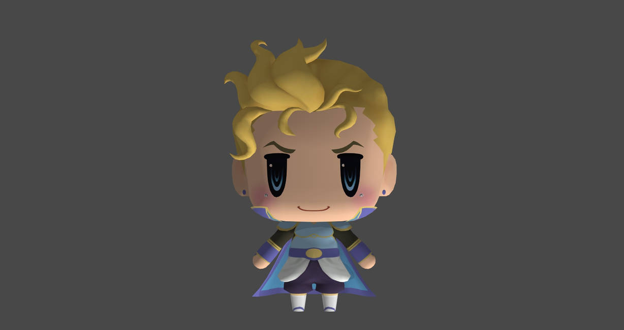 World Of Final Fantasy - Edgar by ilovemynikon on DeviantArt