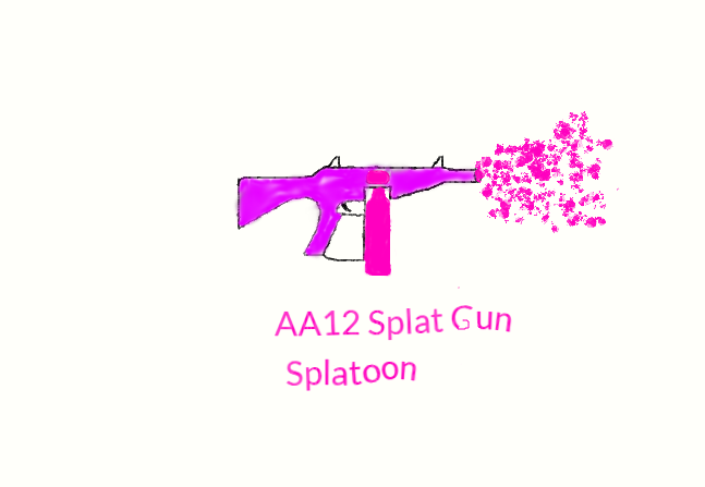 Splatoon gun. by Redstar-Bladehorne on DeviantArt