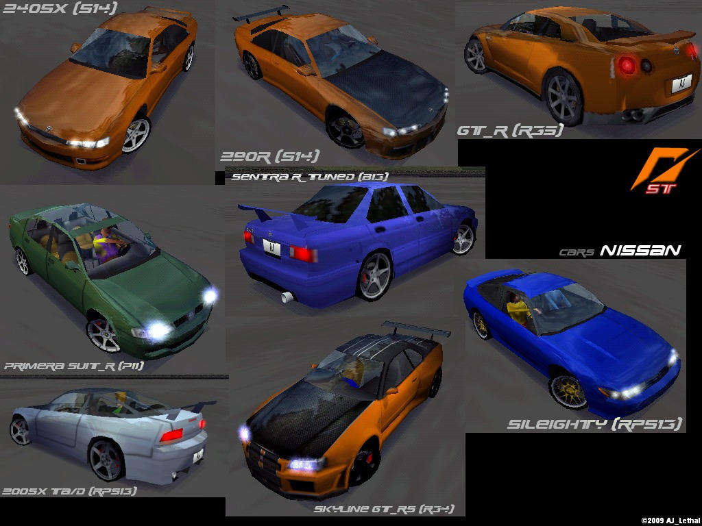 NFSST Rides-Nissan by AJ-Lethal on DeviantArt
