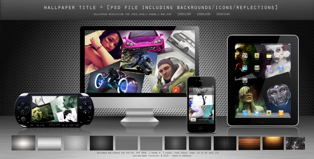 WALLPAPER PREVIEW PSD FILE by MIATARI on DeviantArt
