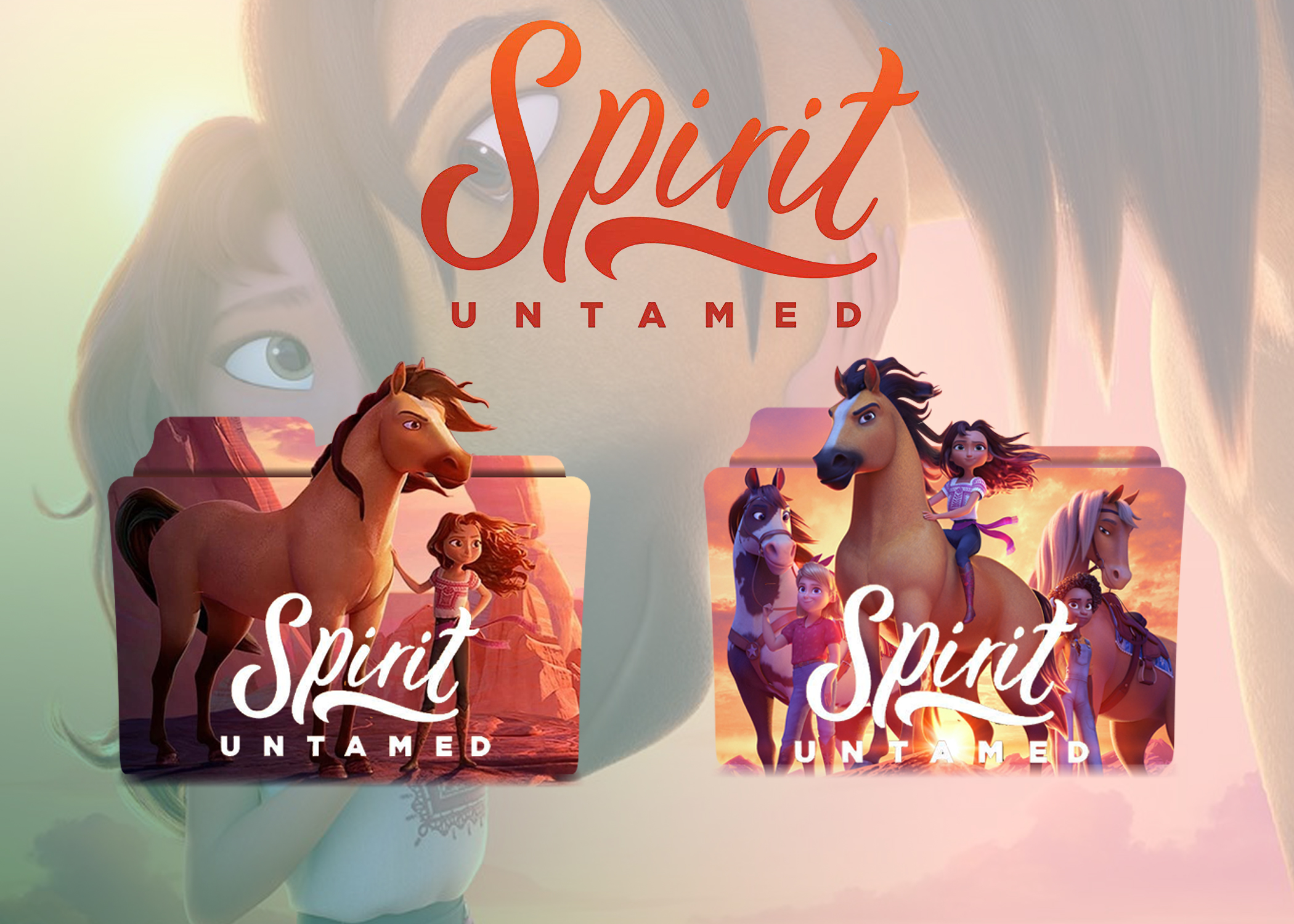 Spirit Untamed (2021) Movie Folder Icons by DilithRanmal on DeviantArt