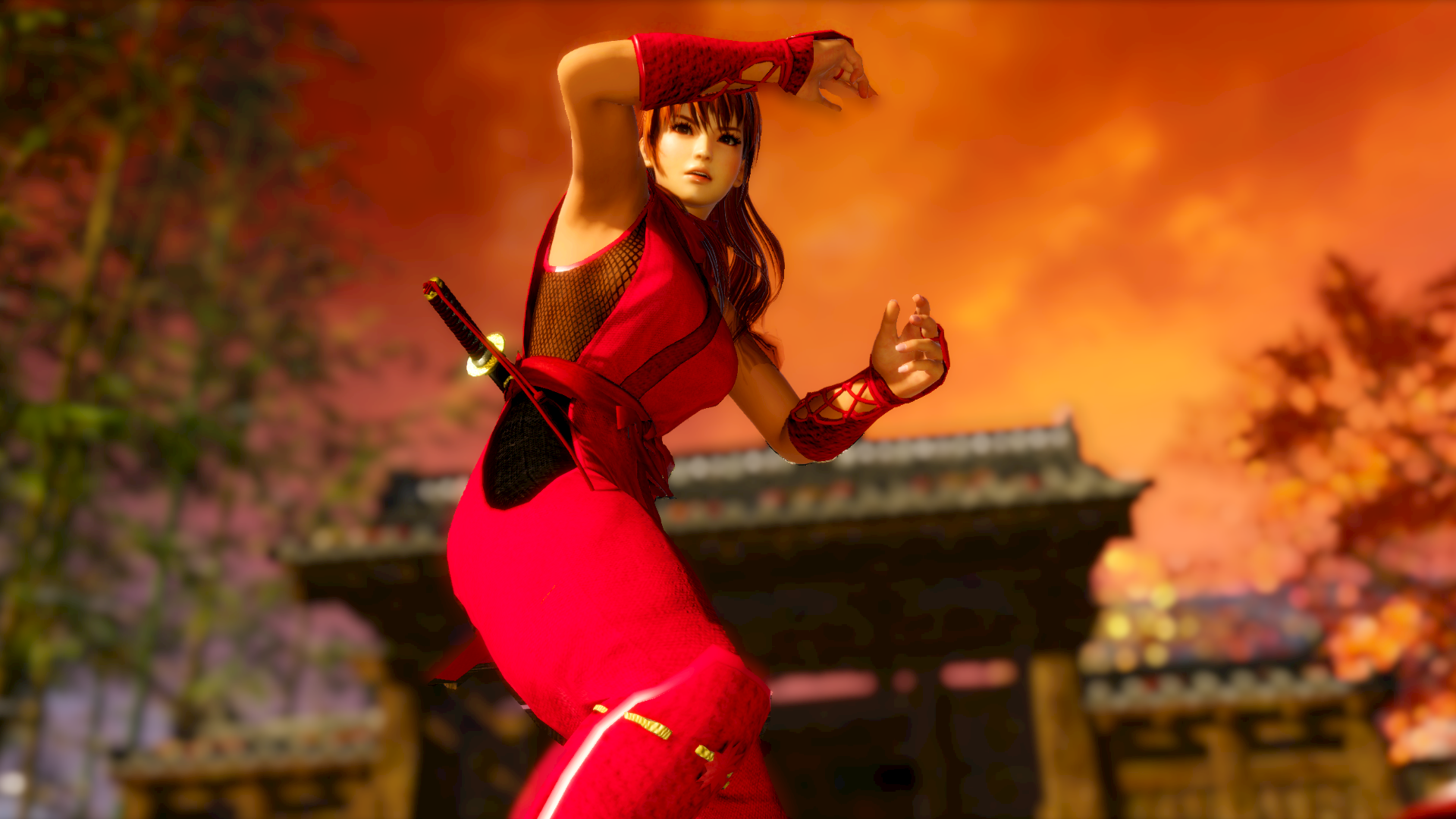 Kasumi Classic Red Ninja by TheTrueKasumi on DeviantArt