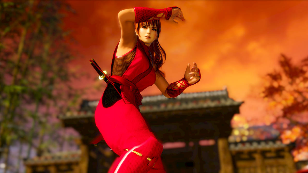 Kasumi Classic Red Ninja by TheTrueKasumi on DeviantArt