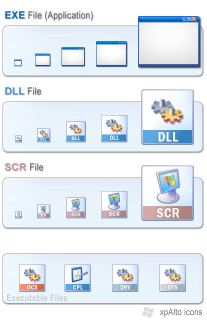 xpAlto Executable Icons v 2.0 by graywz on DeviantArt
