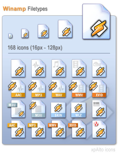 xpAlto Winamp Icons by graywz on DeviantArt